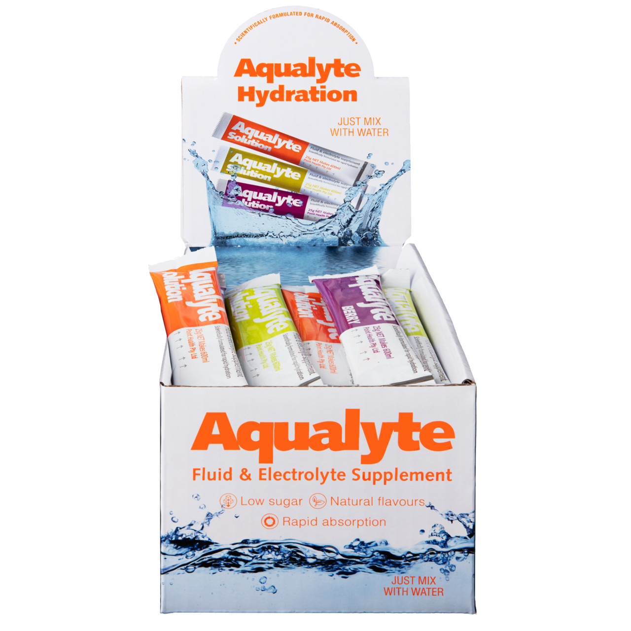 Aqualyte – Aqualyte – Hydration recovery for sport, home and industry use.